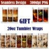 Fanta Tumbler wrap for 20oz skinny Tumbler