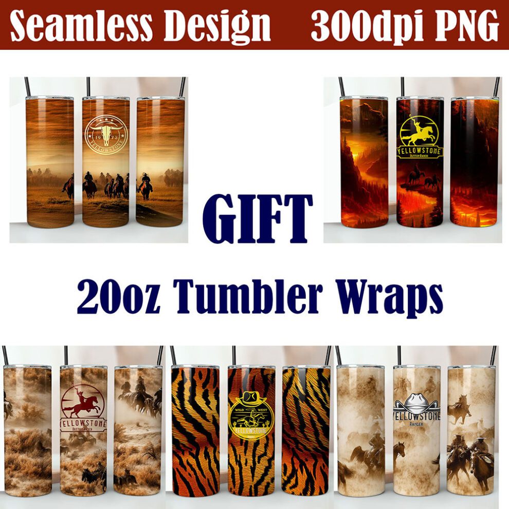 Fanta Tumbler wrap for 20oz skinny Tumbler